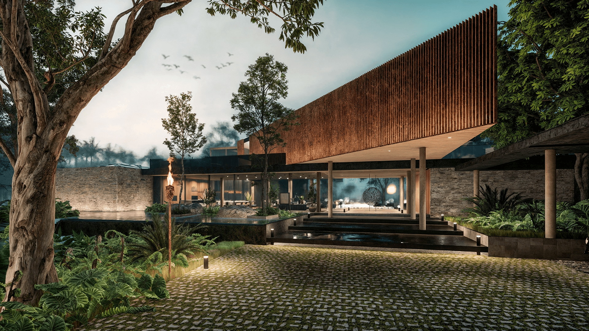 New Age Center: Tropical modern guest and party house in Jacó - Alianz.cr